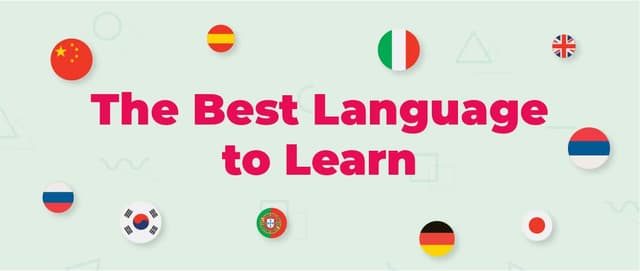 The Best Language to Learn (Updated for 2023)